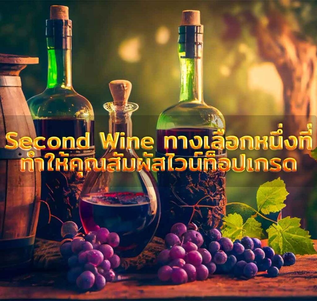 Second Wine ทางเลือกหนึ่งที่ทำให้คุณสัมผัสไวน์ท็อปเกรด - Casa Mio Live ...